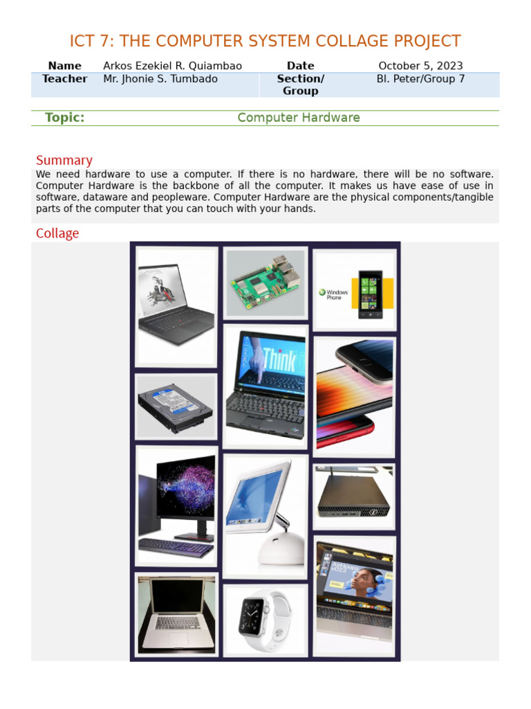 Ict 7 | PDF