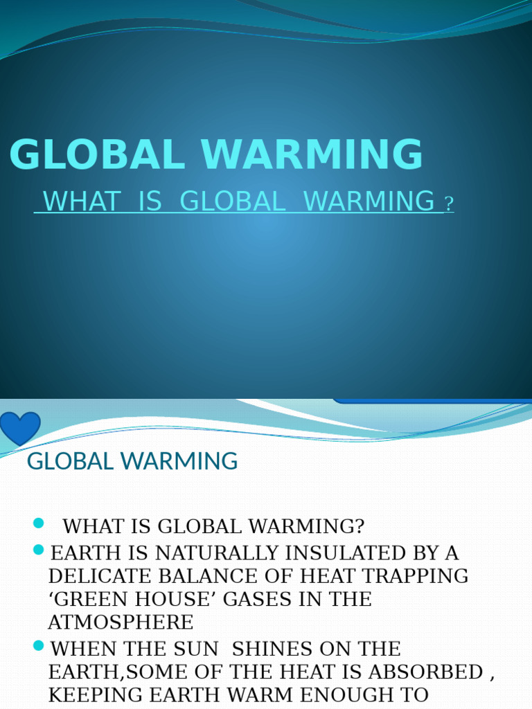 Understanding Global Warming Basics | PDF