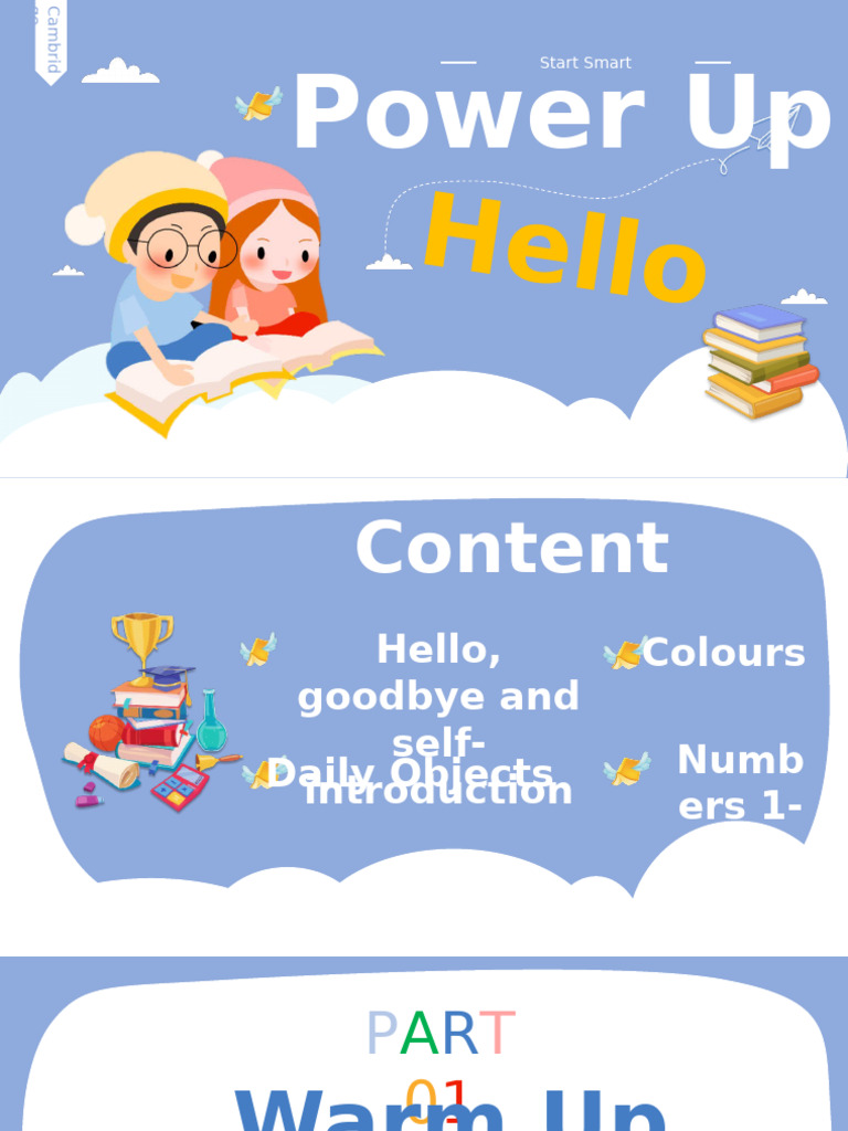 Power Up Start Smart 0 Hello | PDF