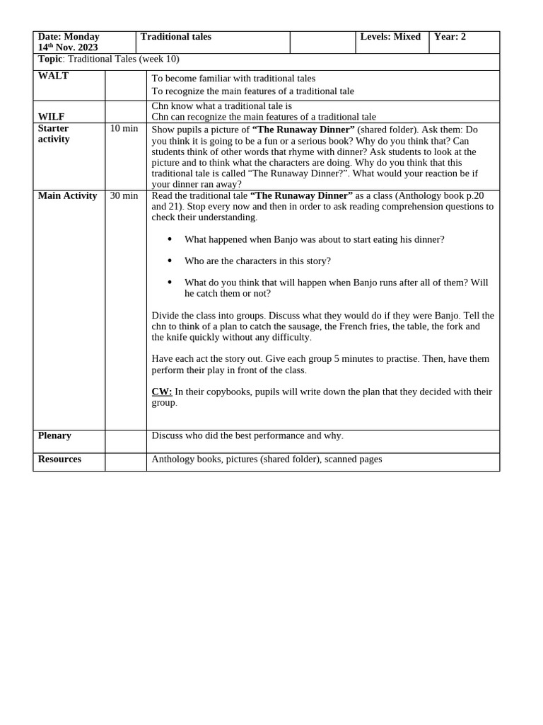 Week 10 | PDF | Adverb | Linguistics