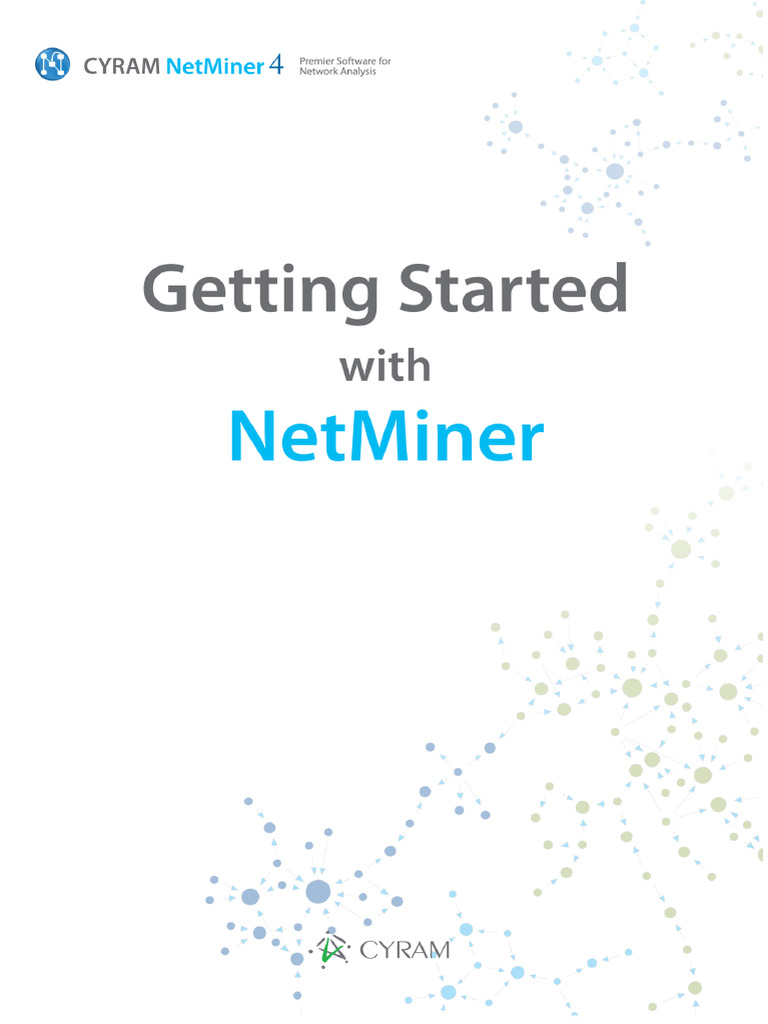 Getting Started With NetMiner | PDF | Installation (Computer Programs) | Microsoft Excel