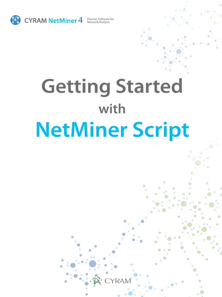 4. Getting Started with NetMiner Script | PDF | Scripting Language ... 4. Getting Started with NetMiner Script | PDF | Scripting Language ...