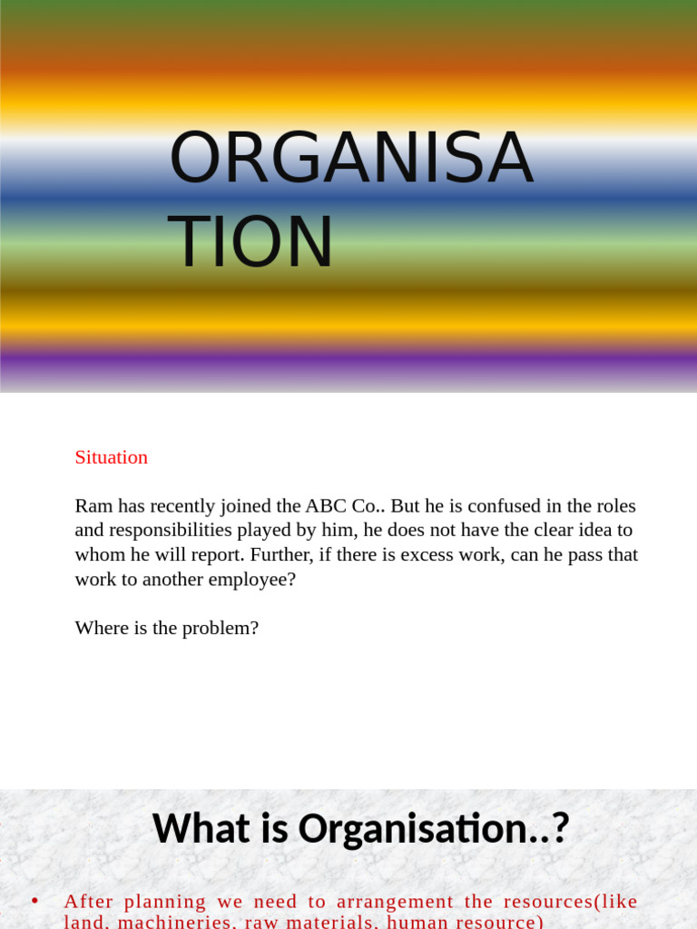 Understanding Organizational Structures | PDF | Organizational ...