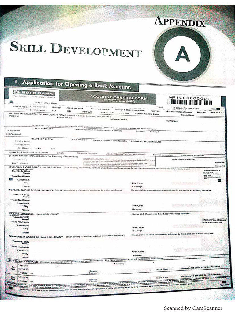 Skill Development Appendix | PDF