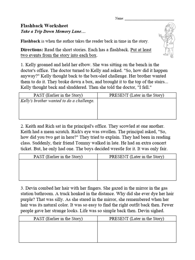 flashback-worksheet | PDF