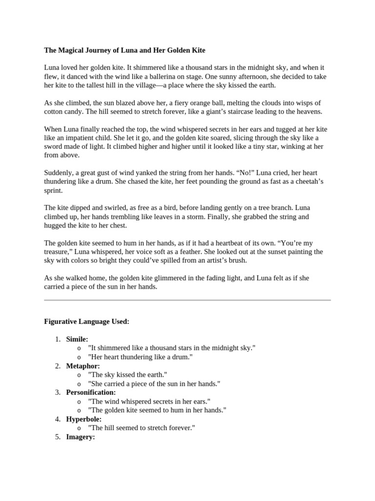 Figurative Language Search | PDF