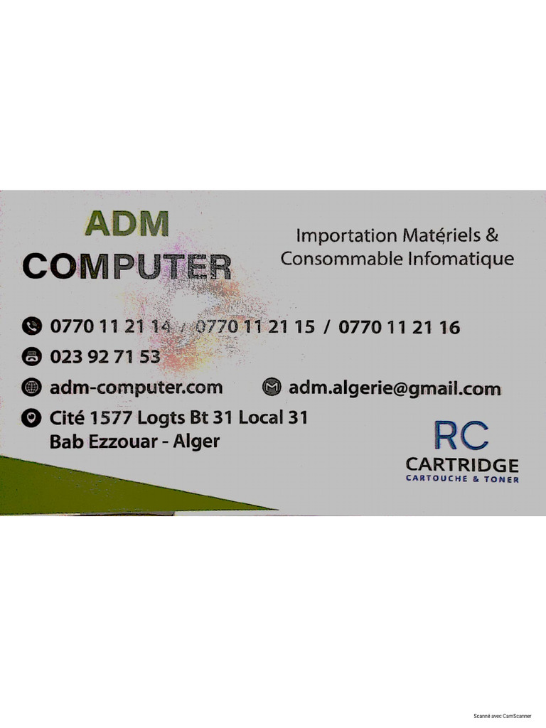 ADM-COMPUTER | PDF