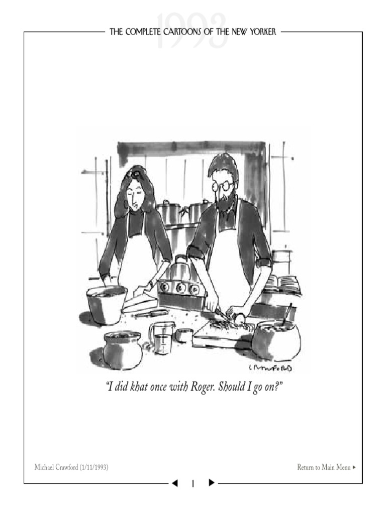 "I Did Khat Once With Roger. Should I Go On?": The Complete Cartoons of ...