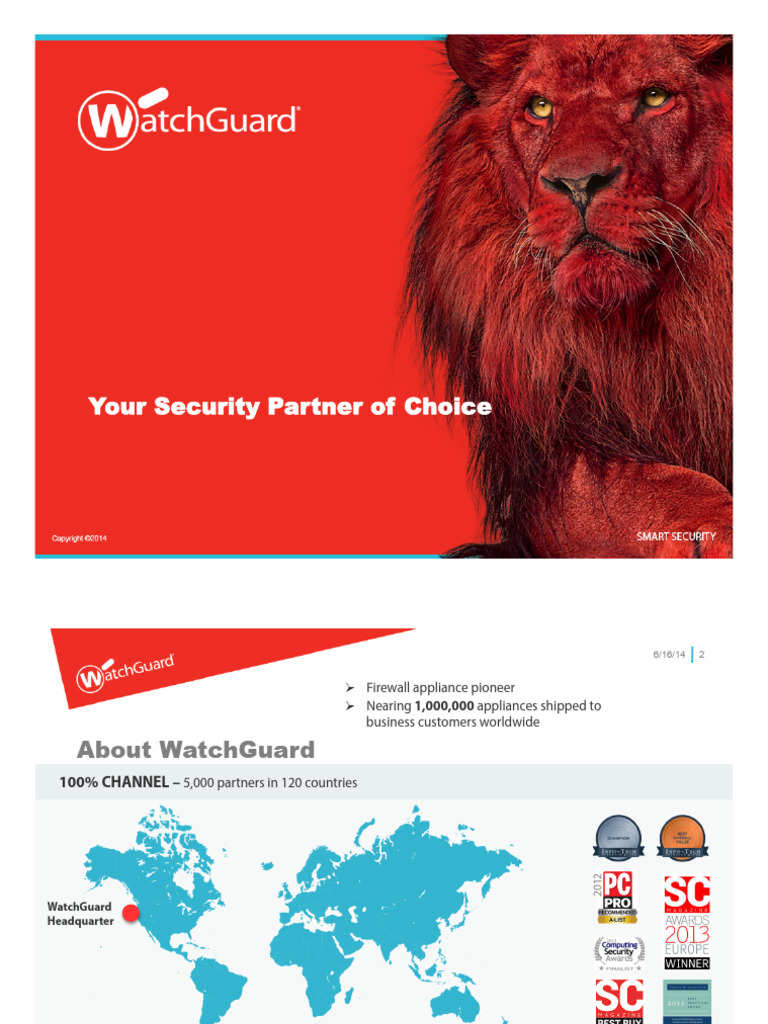 WatchGuard_Overview | PDF | Firewall (Computing) | Security