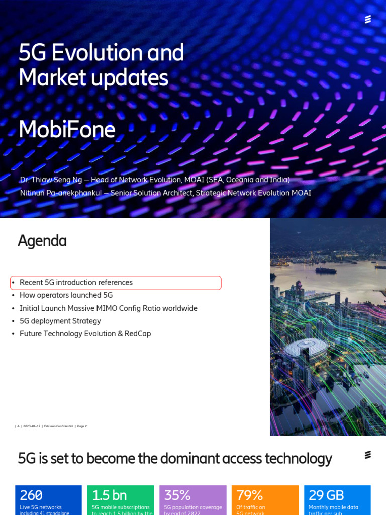Network Evolution & Technology Update - Mobifone | PDF | 4 G | Computer Networking