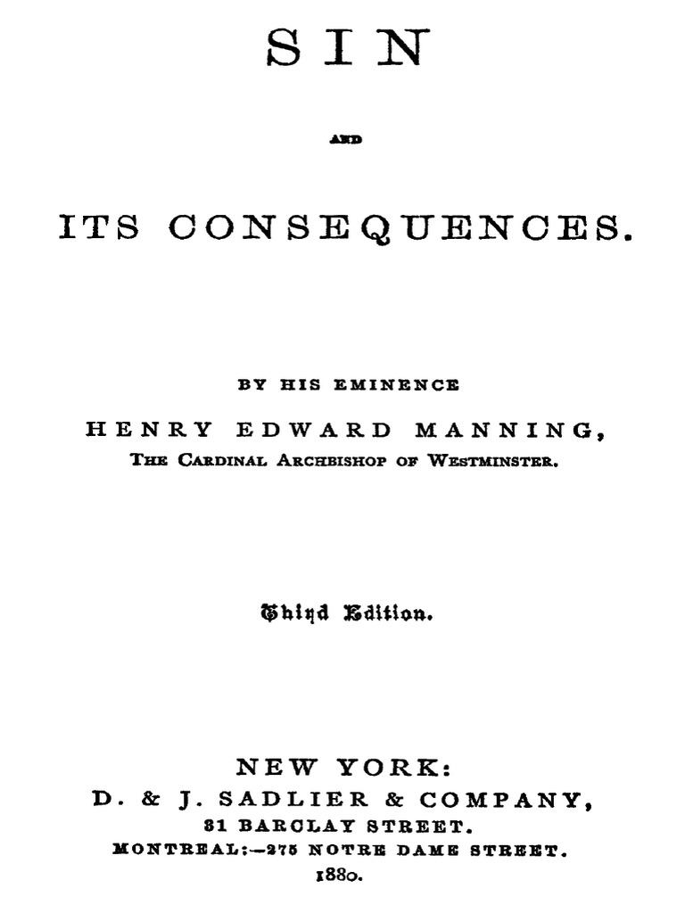 Sin and Its Consequences 000001437 | PDF | Original Sin | Sin