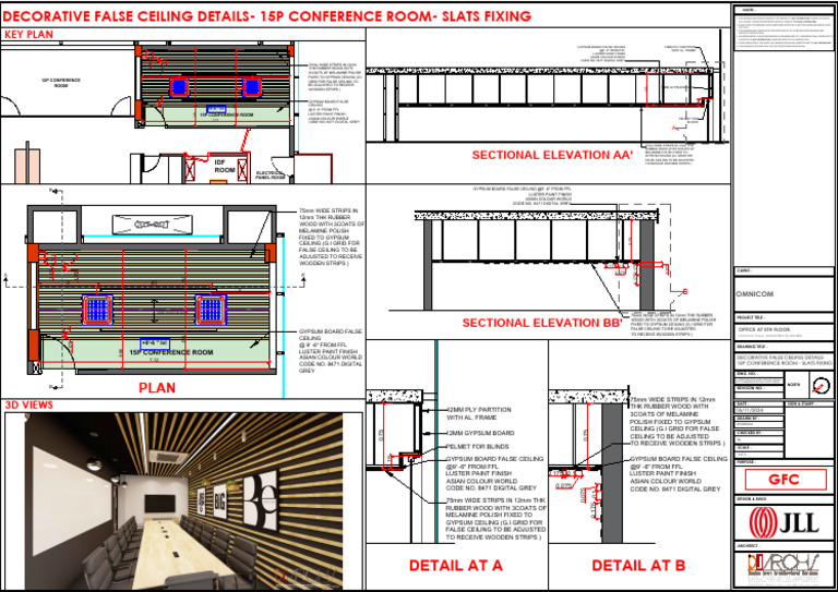 Omnicom_MUM_GFC_FLR-5_DECORATIVE FALSE CEILING DETAILS- 15P CONFERENCE ROOM- SLATS FIXING_R0_06 ...