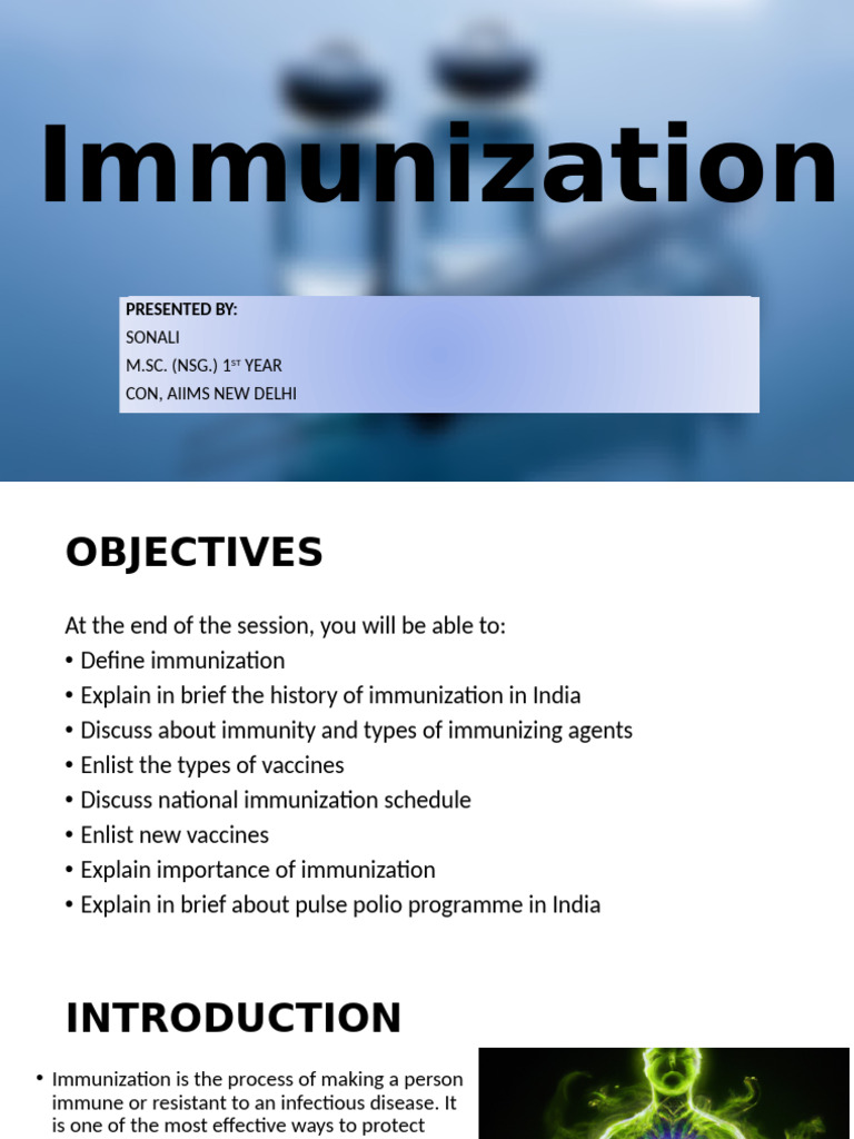 Immunization | PDF | Vaccines | Antibody