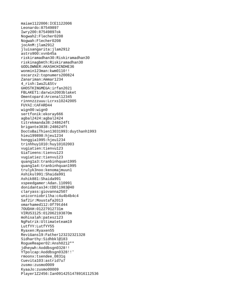 2K_LOL_VALO_ACCOUNTS | PDF