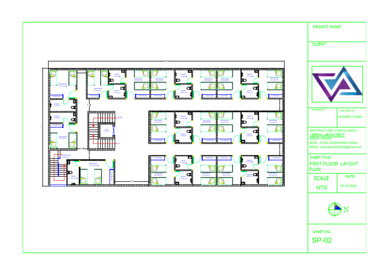 FIRST FLOOR LAYOUT PLAN | PDF