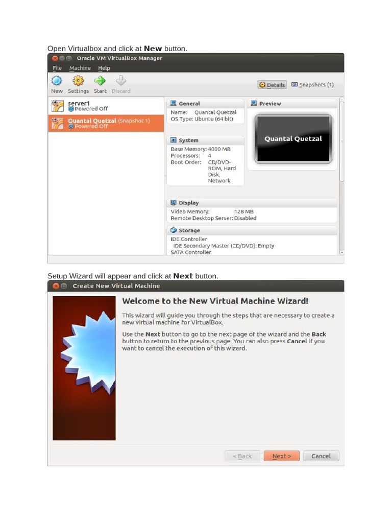Virtualbox Install Ubuntu | PDF