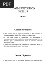 BCS151 - Communication Study Skills-1 | PDF | Study Skills | Communication