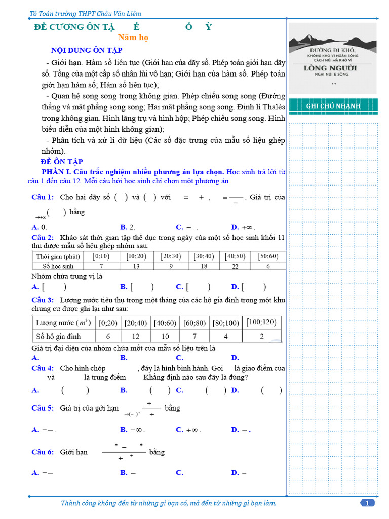 11ĐC CK1 2024-2025 | PDF