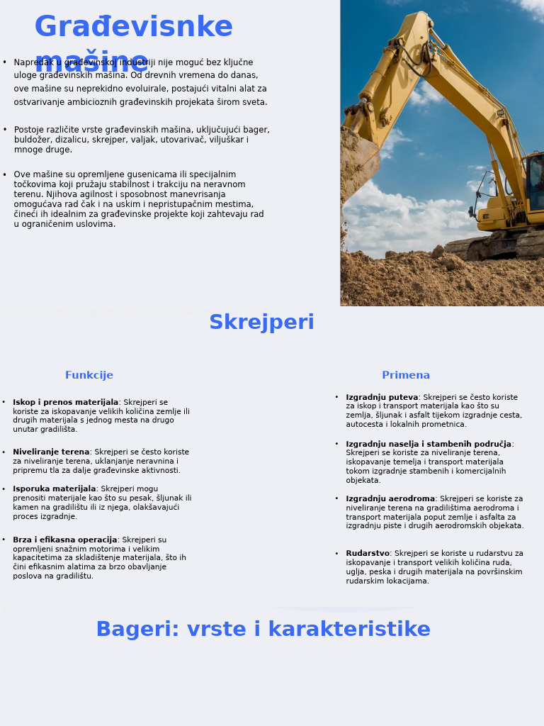 Uvod U Gradjevinske Masine | PDF