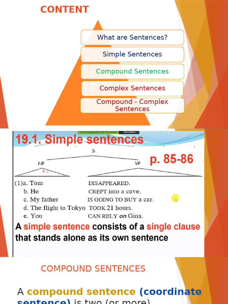 Understanding Compound Sentences | PDF | Semantics | Linguistic Morphology