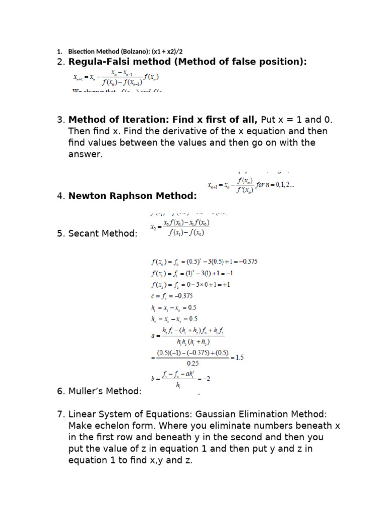 Methods 603 | PDF