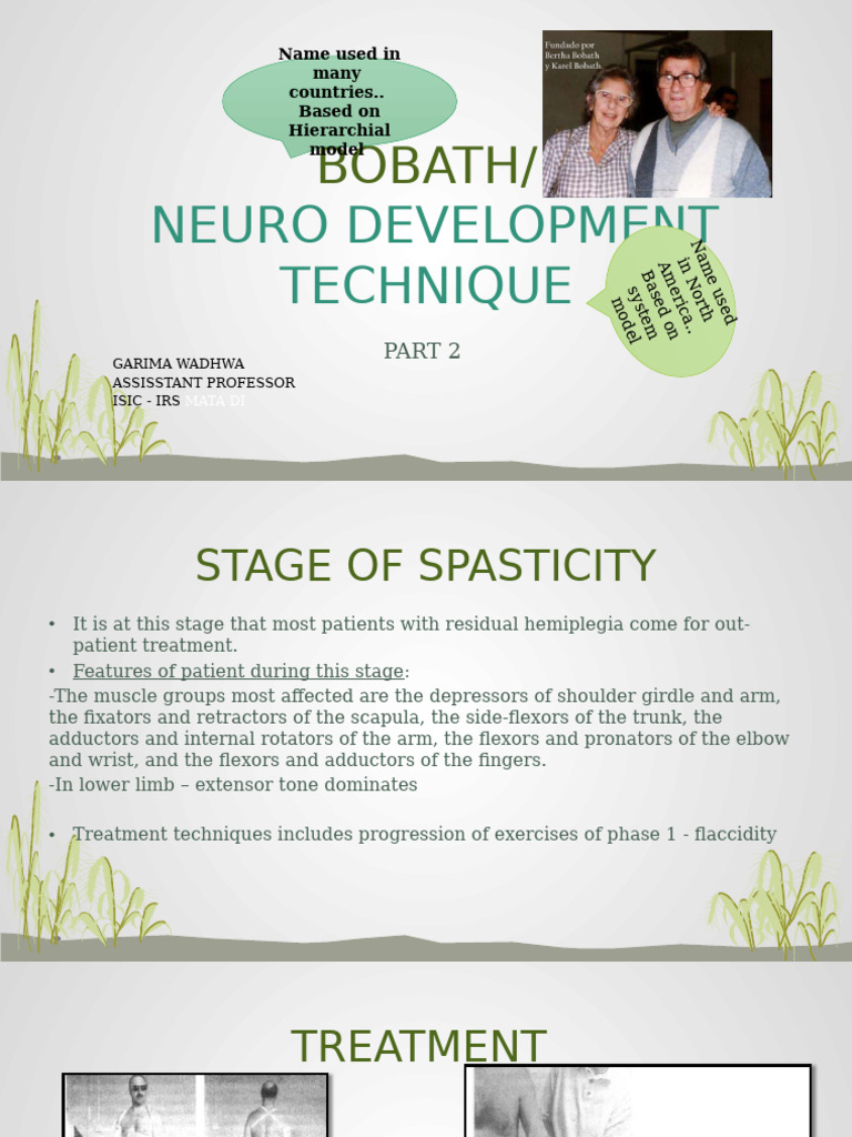 Bobath-NDT PART 2 | PDF | Anatomical Terms Of Motion | Musculoskeletal System