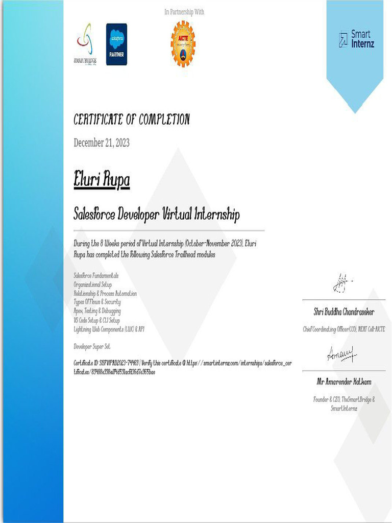 Internship All Certificates | PDF