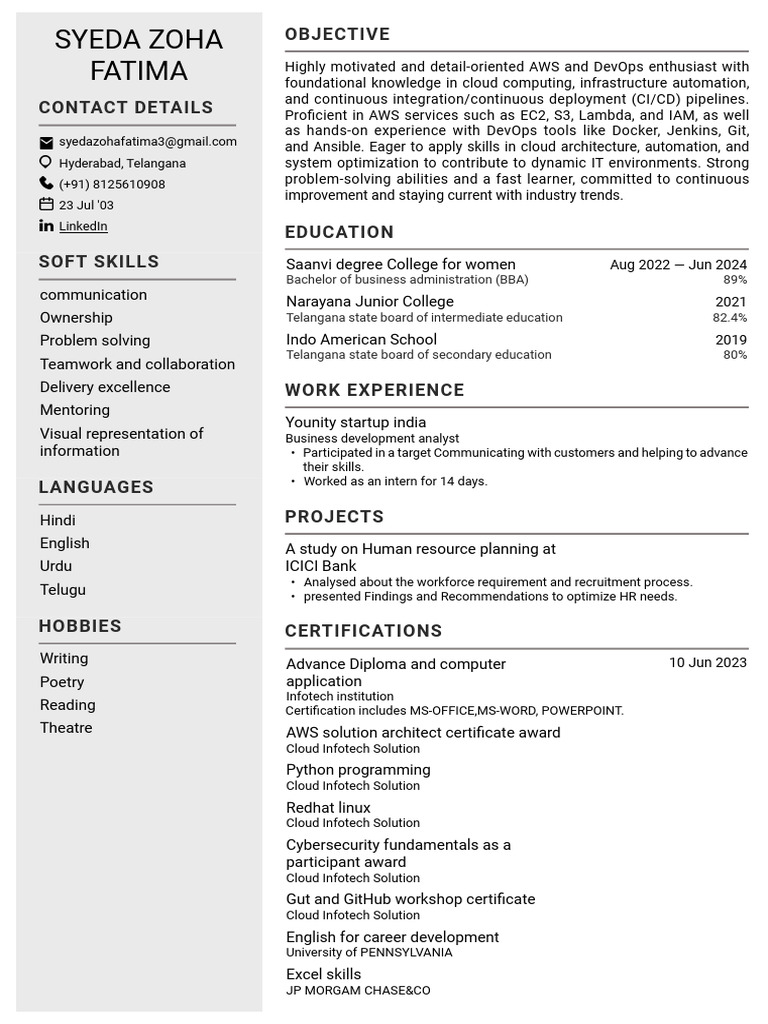 Syeda zoha Fatima (2) | PDF | Amazon Web Services | Cloud Computing