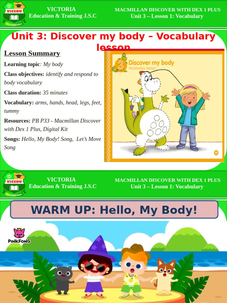 DEX1-U3L1 Plus-Vocab | PDF