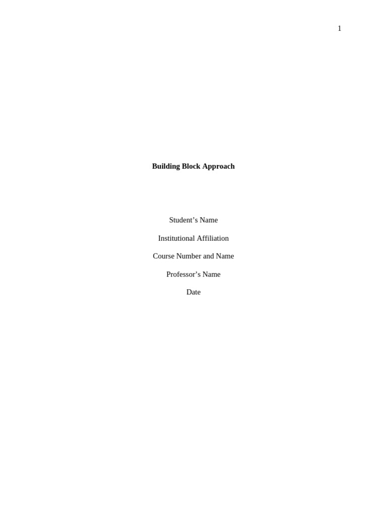 Building Block Approach | PDF | Composite Material | Aircraft