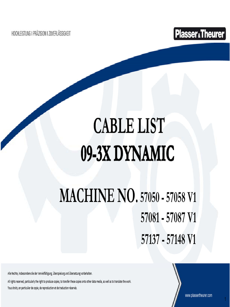 06 - Cable List | PDF | Azul | Amarillo