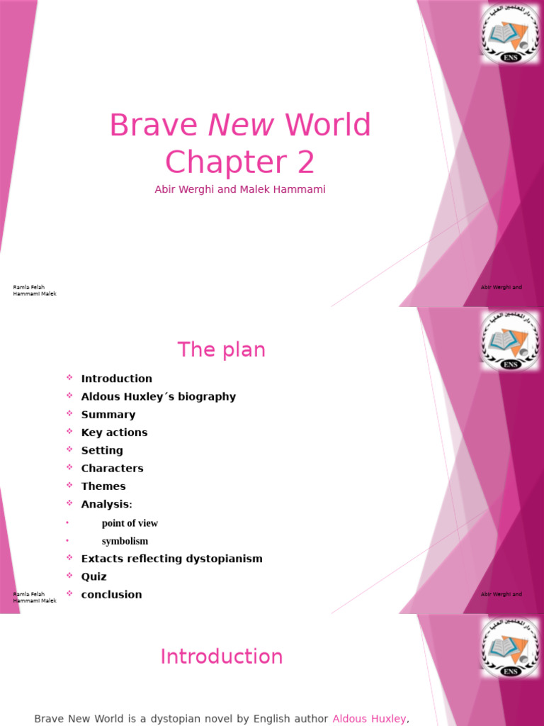 Brave New World Chapter 2 Analysis | PDF
