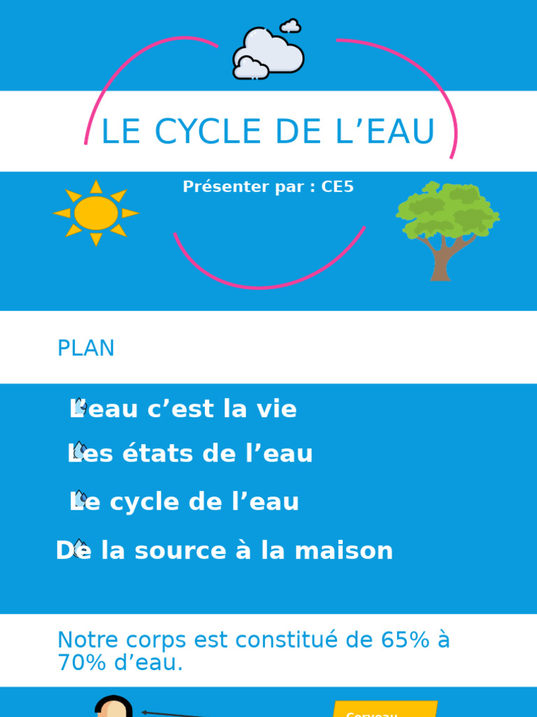 Le cycle de l’eau | PDF