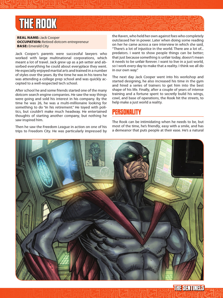 Mutants & Masterminds 3e - The Sentinels Rook | PDF | Copyright | License