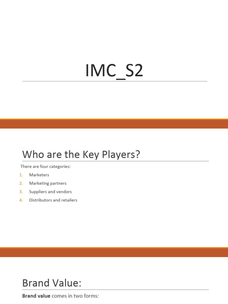 Imc tools | PDF | Brand | Marketing