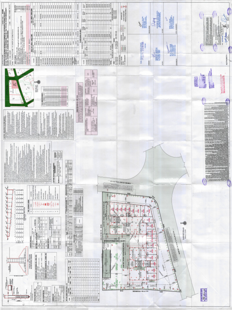 Approved Layout Plan | PDF