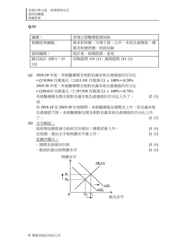 Sample 32 Suggested Solution Chi | PDF