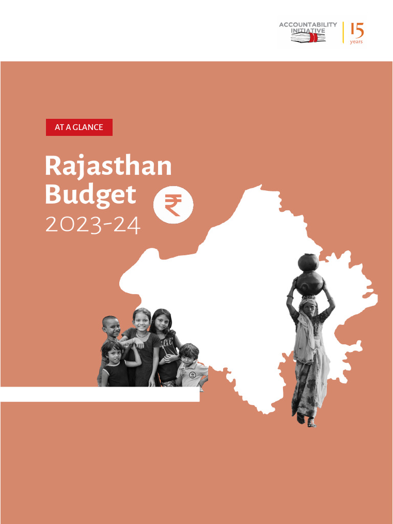 Rajasthan Budget 2023 24 | PDF | Expense | Economies