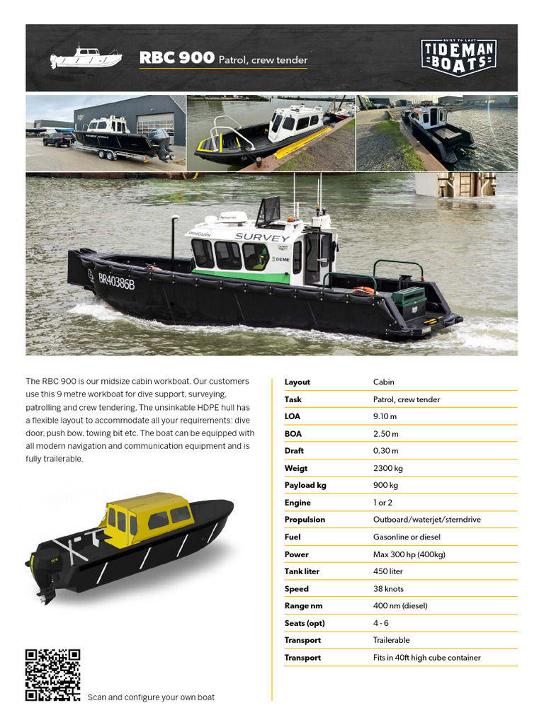 RBC-900-Datasheet | PDF | Watercraft | Ships