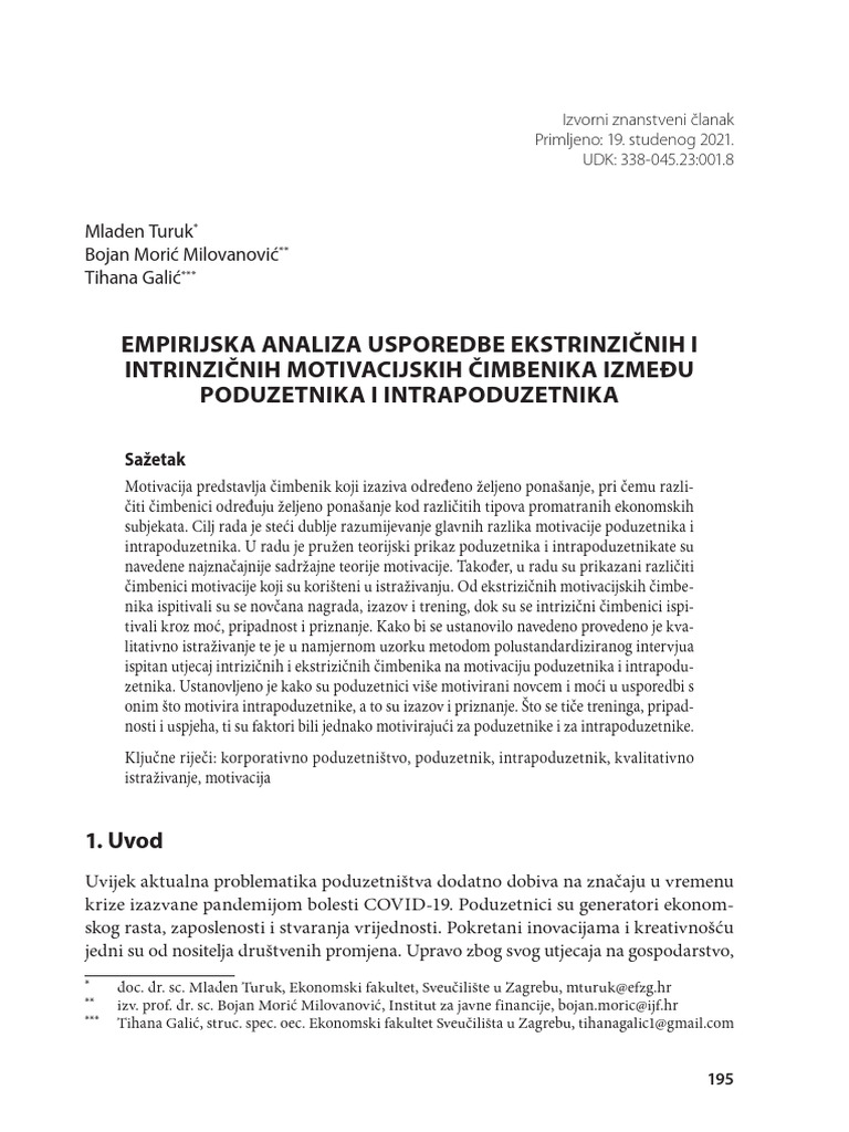 Empirijska Analiza | PDF