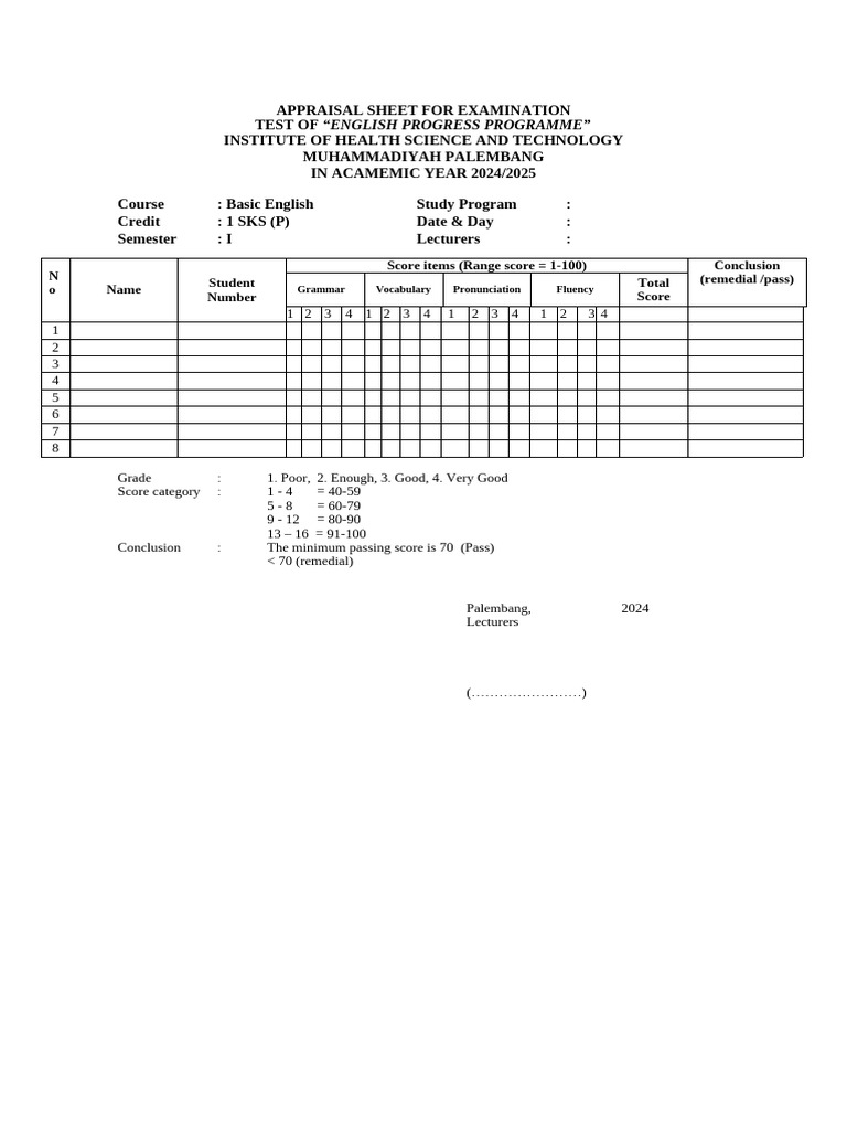 FORM UAS SEMESTER 1 | PDF | Linguistics | Human Communication