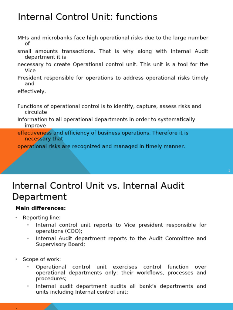 Internal Control Final | PDF | Internal Control | Internal Audit