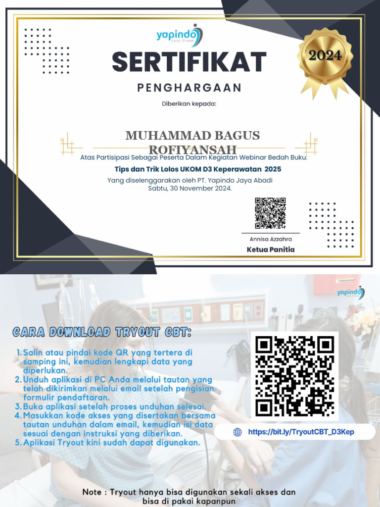 MUHAMMAD BAGUS ROFIYANSAH E-Sertifikat Webinar Bedah Buku - Tips Dan ...