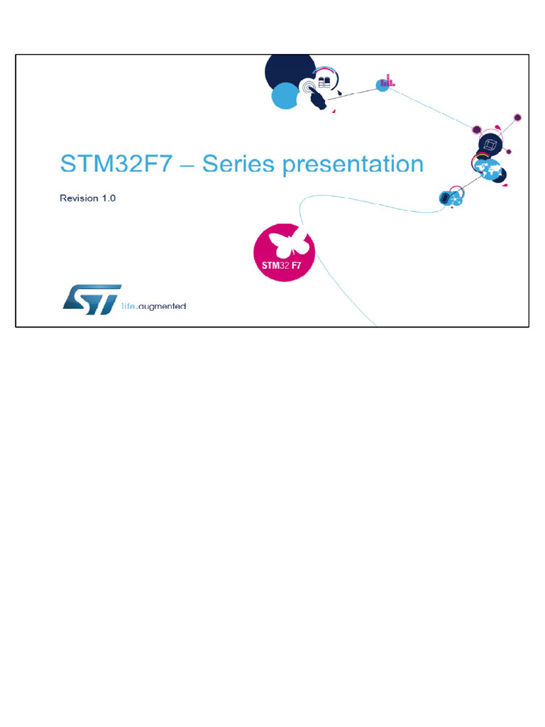 En - STM32F7 Introduction Product Series Presentation | PDF | Microcontroller | Integrated Circuit
