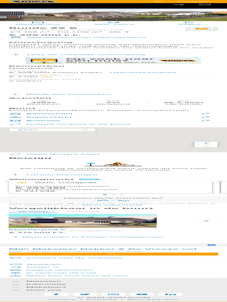 Huis Te Koop Runde ZZ 6 7881 HL Emmer-Compascuum [Funda] | PDF