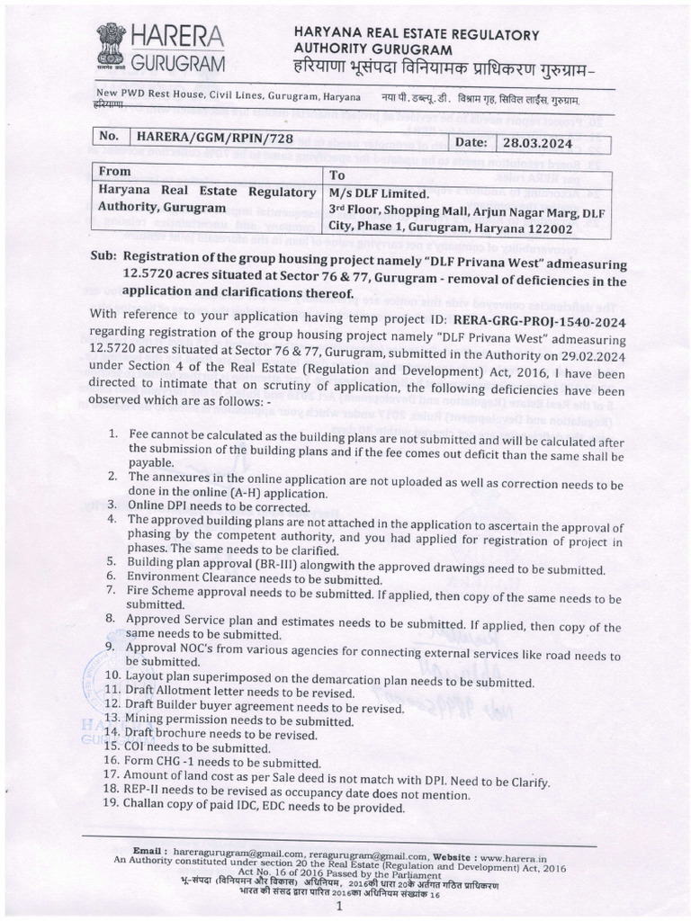 haryana rera | PDF | Justice | Crime & Violence