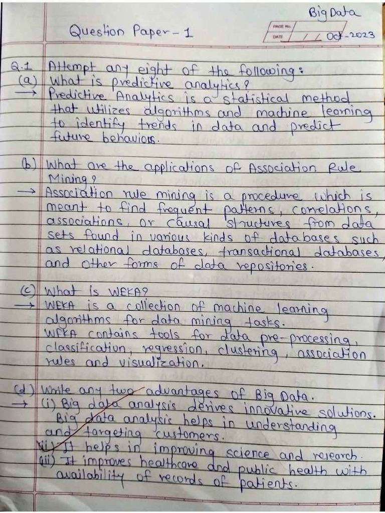 Big Data (3 Question Paper)_11zon | PDF