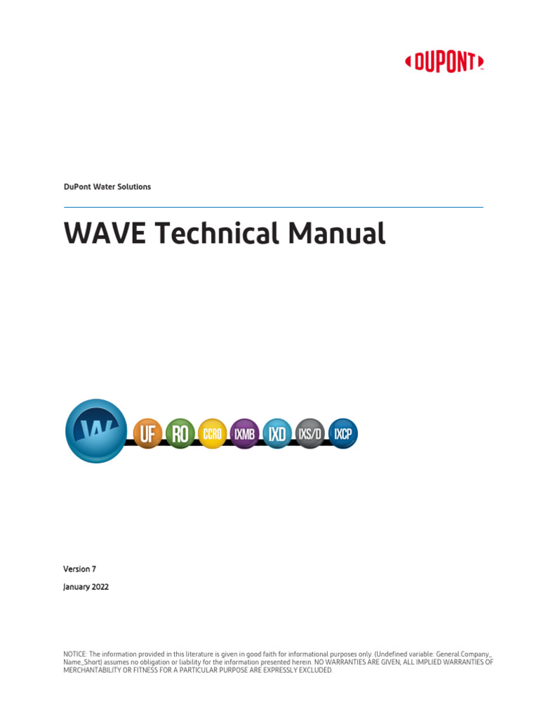 WAVE Technical Manual Overview | PDF | Environmental Engineering ...