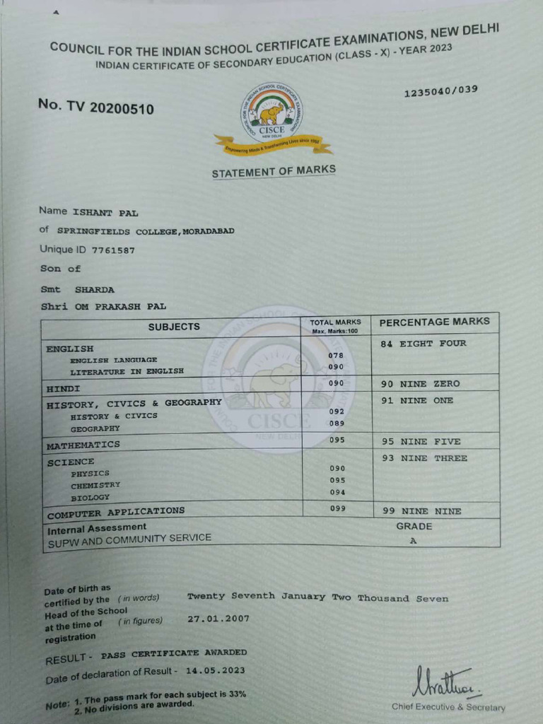 CLASSXCERTIFICATE_compressed | PDF | Educational Stages | Secondary Education