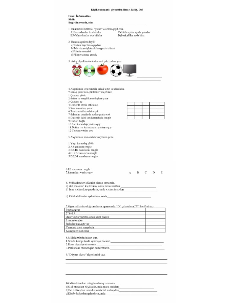 İnformatika II. KSQ-3 | PDF